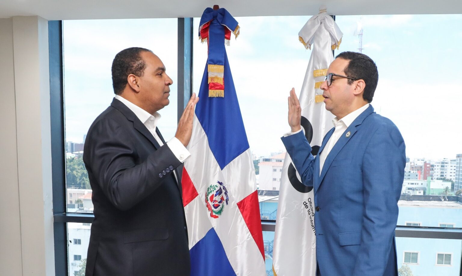 Santo Domingo. – Edgar De Jesús Batista asumió hoy como nuevo director ...